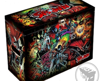 Large Comic Book Hard Box Storage MDF Spawn | Etsy
