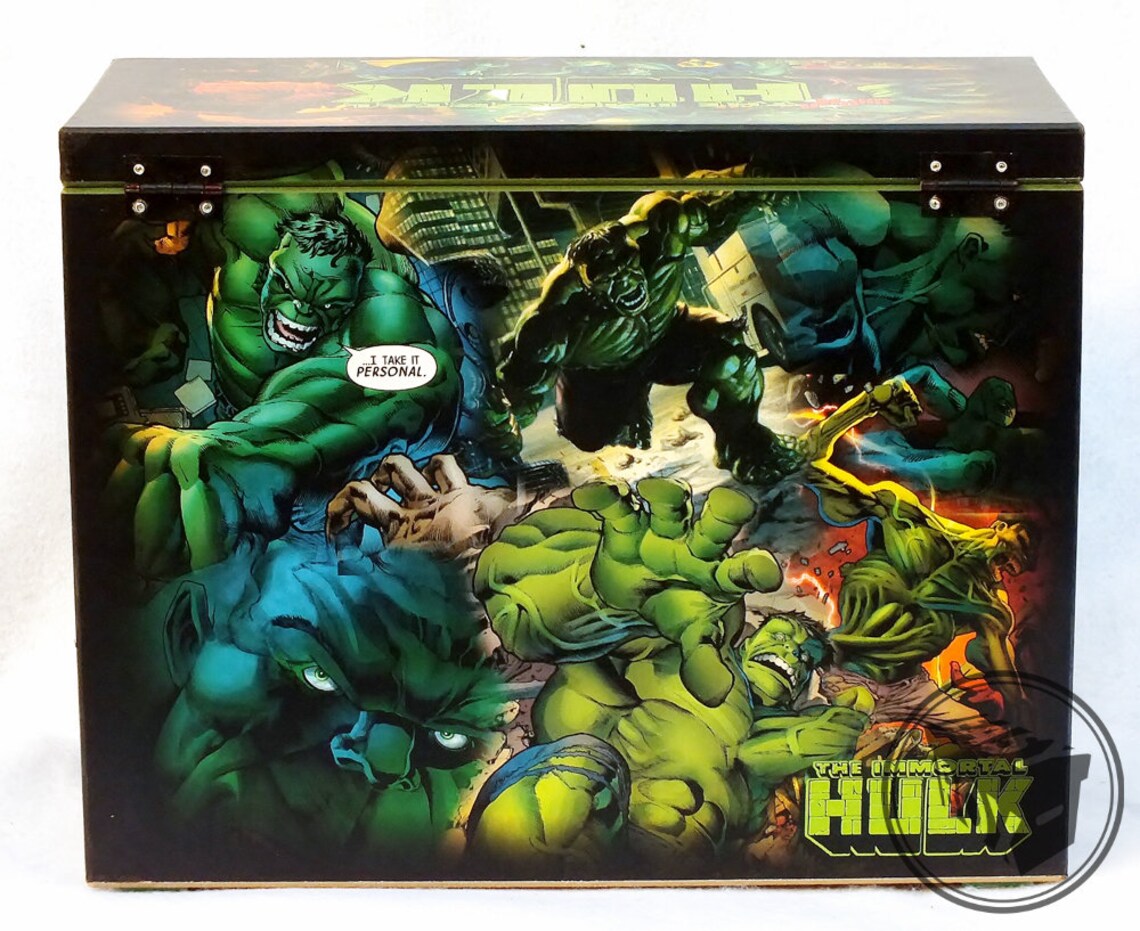 The Immortal Hulk Large Comic Book Hard Box Chest MDF | Etsy
