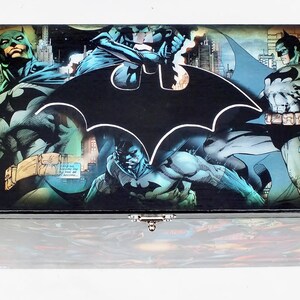 Large Comic Book Hard Storage Box Chest MDF Batman Hush Jim Lee - Etsy