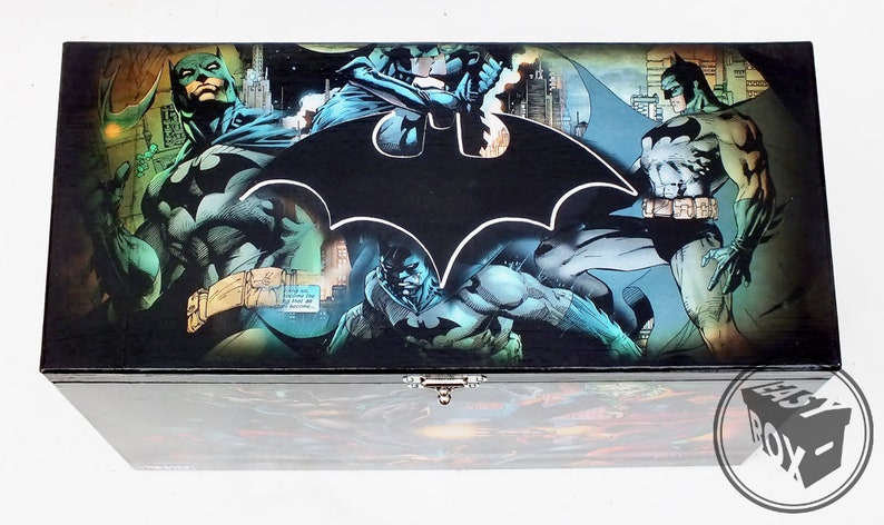 Large Comic Book Hard Storage Box Chest MDF Batman Hush - Etsy
