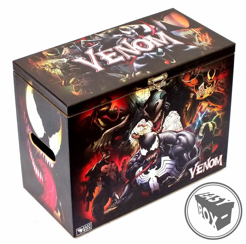 Venom Large Comic Book Hard Box Chest MDF - Etsy