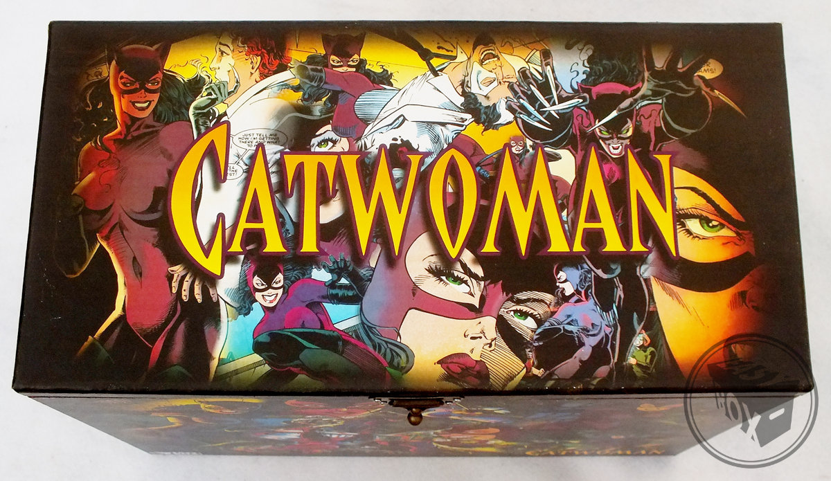 Catwoman 90s by Jim Balent Large Comic Book Hard Box Chest | Etsy