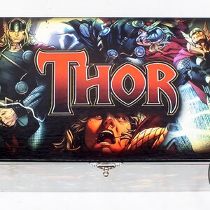 Large Comic Book Hard Storage Box Chest MDF Thor - Etsy