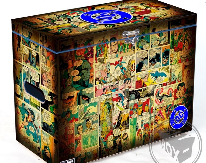 Large Comic Book Hard Box MDF DC Comics Classics - Etsy