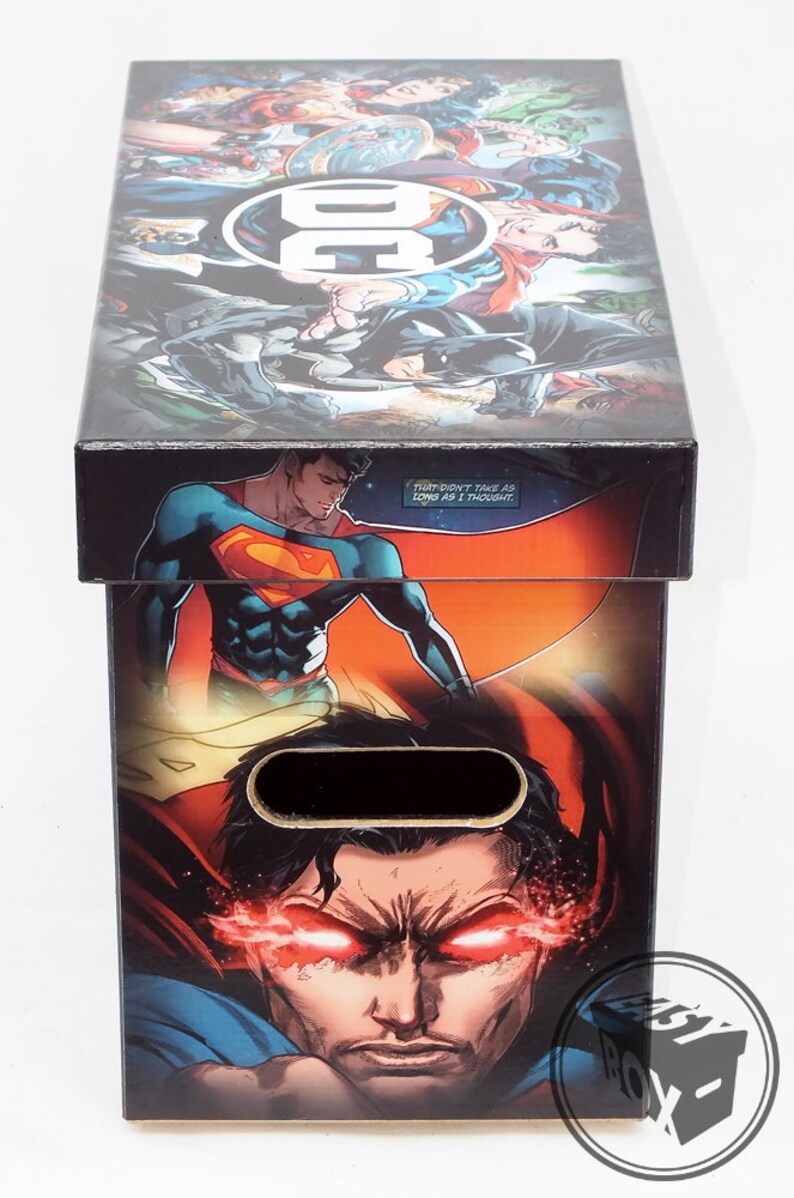 Large Comic Book Hard Box MDF DC REBIRTH - Etsy
