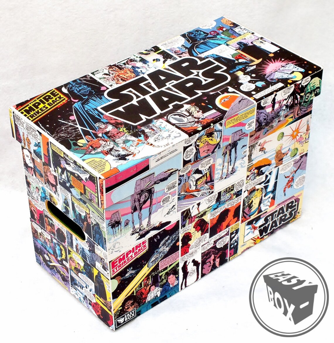 Large Comic Book Hard Box MDF Star Wars - Etsy