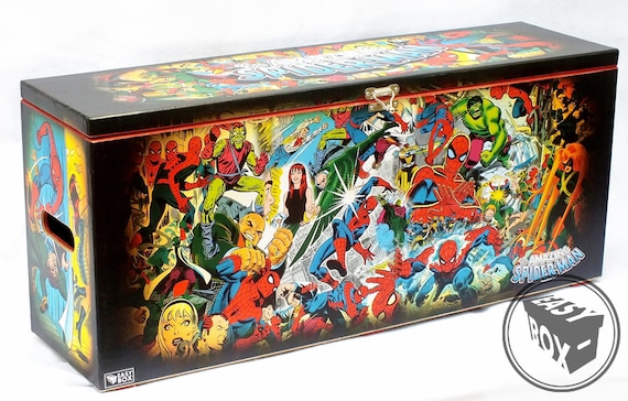 Spider Man 60's Extra Large Comic Book Hard Box / HQ Box | Etsy