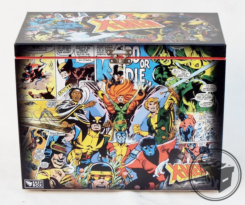 X-men Large Comic Book Hard Box Chest MDF - Etsy
