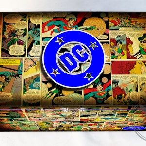 Large Comic Book Hard Box MDF DC Comics - Classics - Etsy