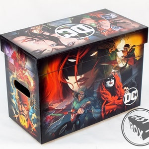Large Comic Book Hard Box MDF DC REBIRTH 2 - Etsy