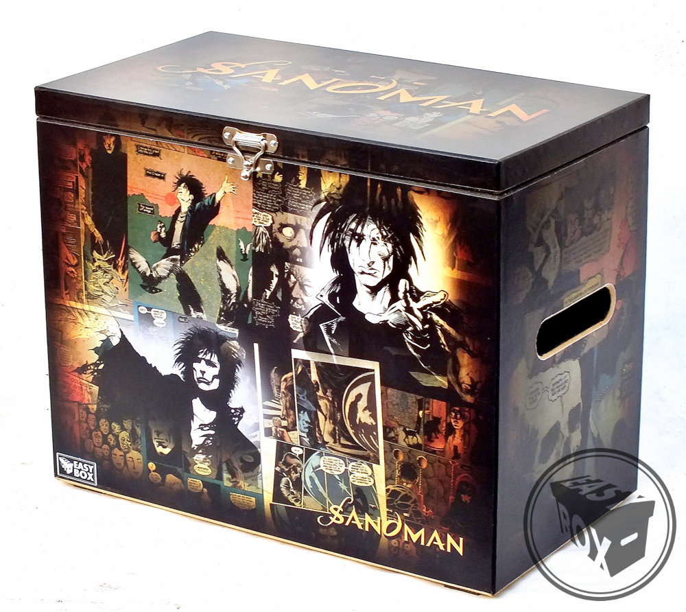 Sandman Large Comic Book Hard Box Chest MDF | Etsy