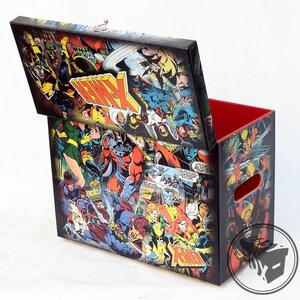 X-men - Large Comic Book Hard Box Chest MDF - Etsy