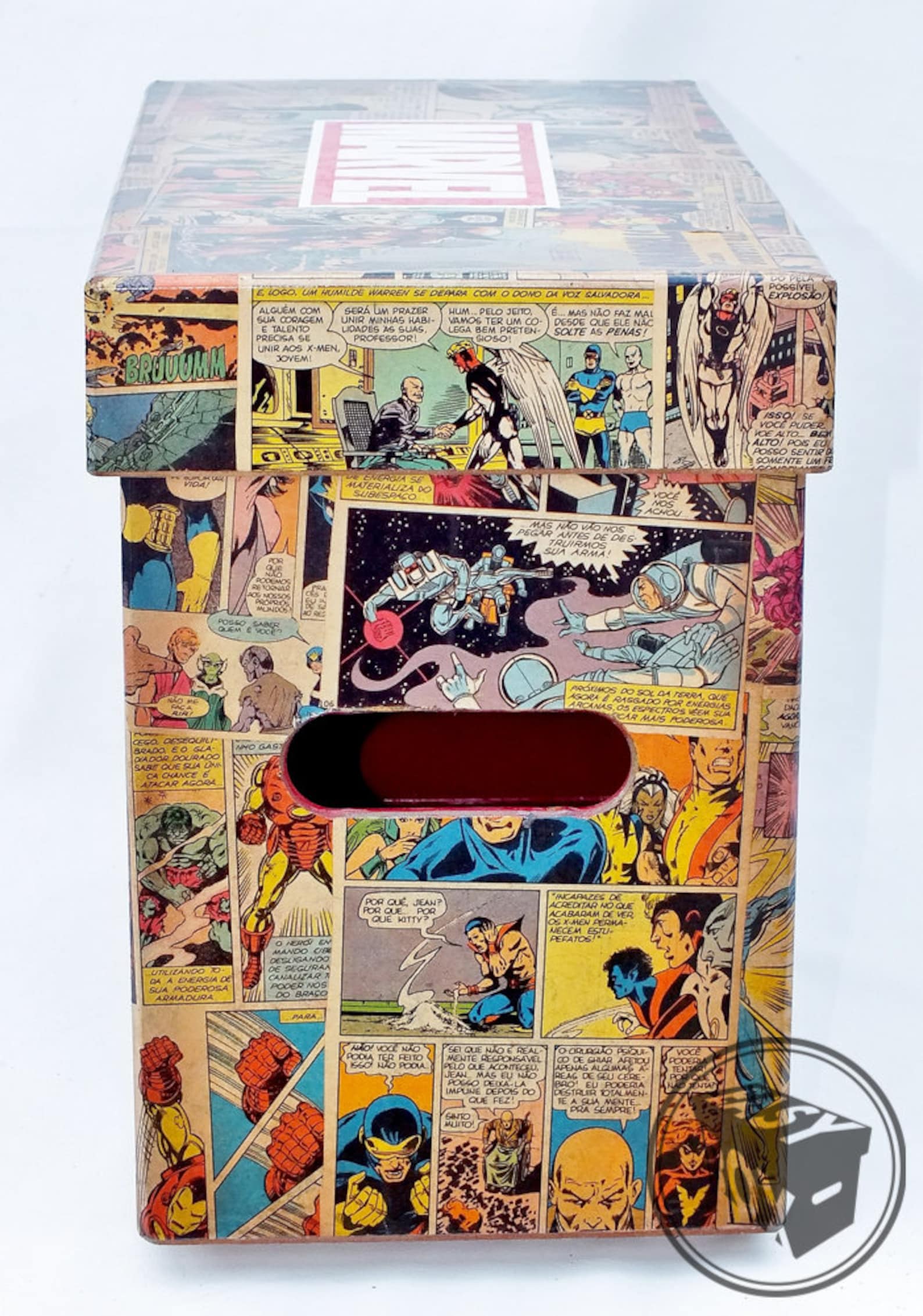 Large Comic Book Hard Box MDF Marvel | Etsy