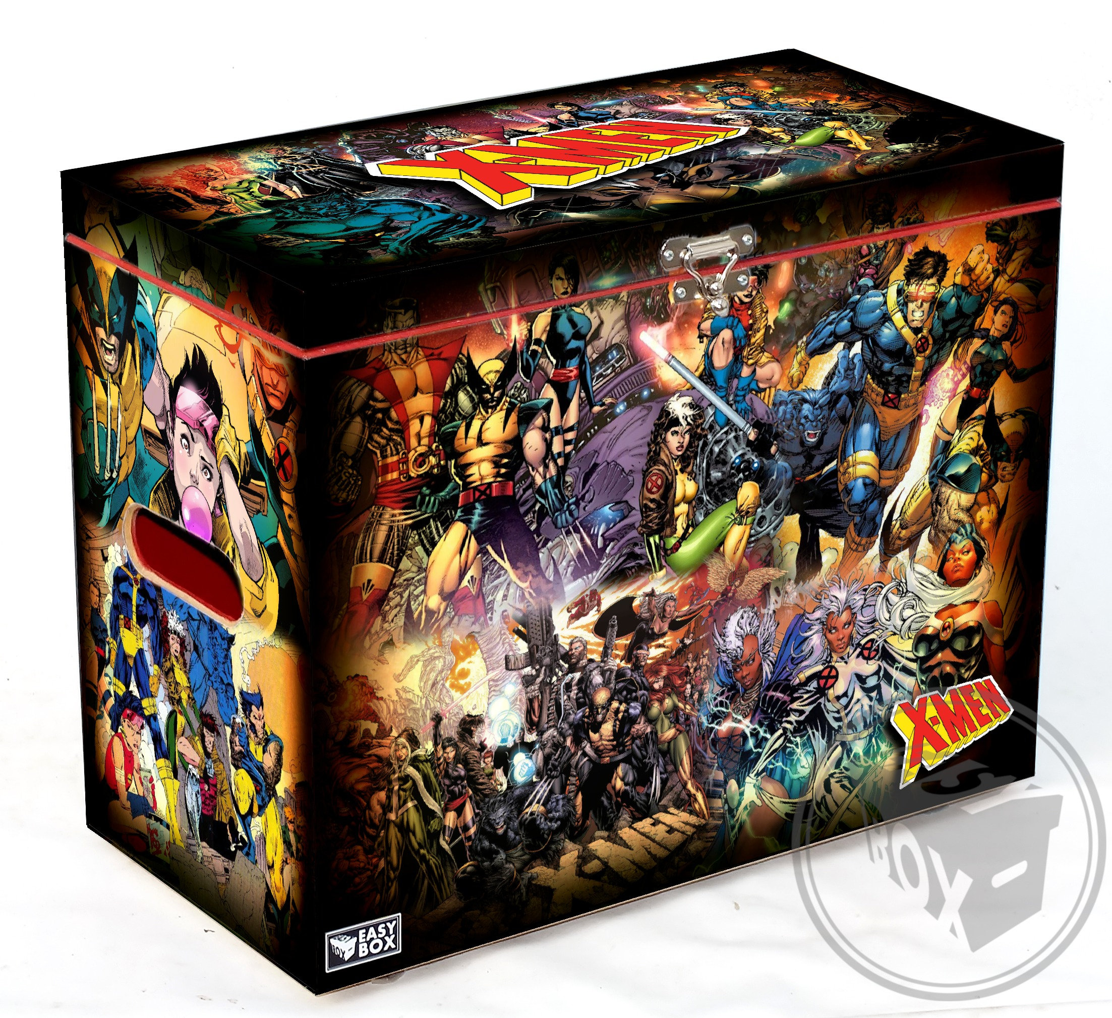 X-men - Large Comic Book Hard Box Chest MDF - Etsy
