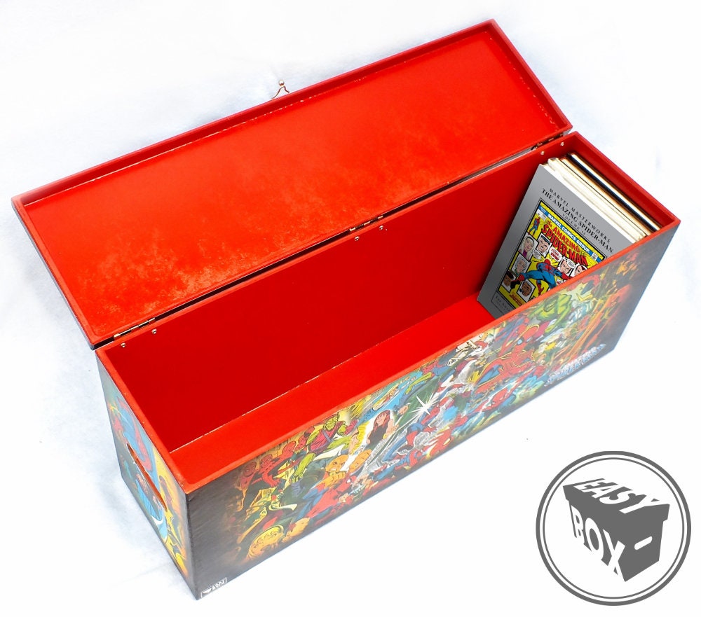 Spider Man 60's Extra Large Comic Book Hard Box / HQ Box - Etsy