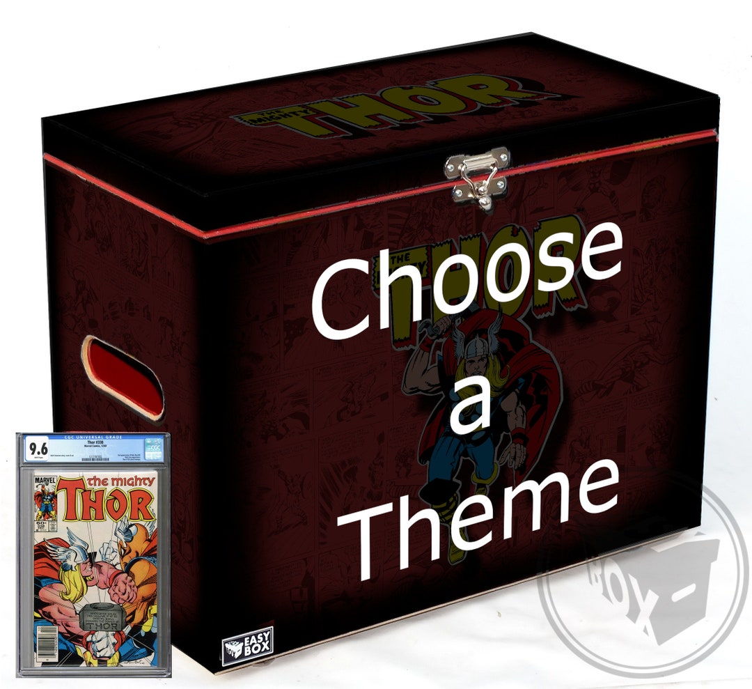 CGC Graded - Large Comic Book Hard Box Chest CGC Graded Comic Storage ...