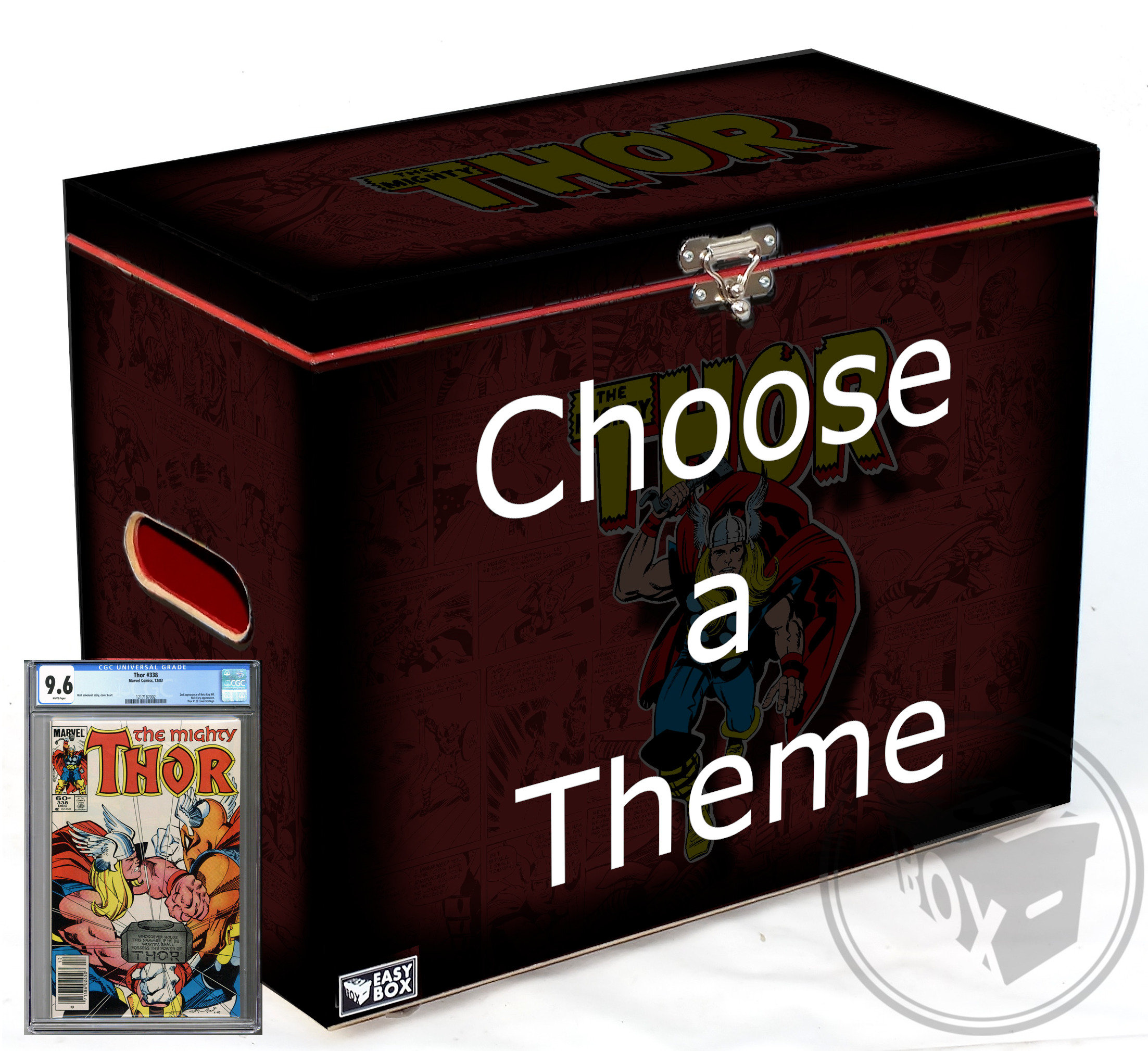 CGC Graded Large Comic Book Hard Box Chest CGC Graded Comic - Etsy