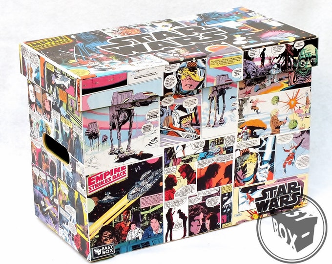 Large Comic Book Hard Box MDF Star Wars - Etsy