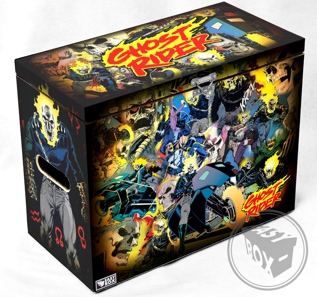 Ghost Rider 90's - Large Comic Book Hard Box Chest MDF - Etsy