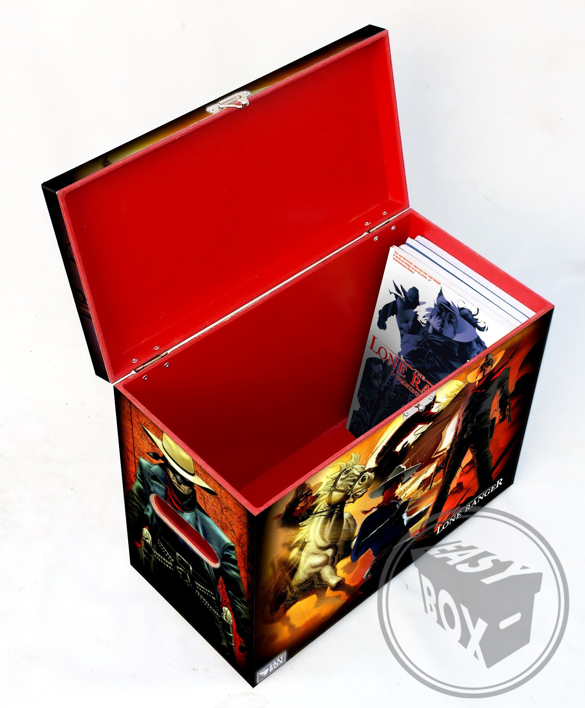 The Lone Ranger Large Comic Book Hard Box MDF - Etsy