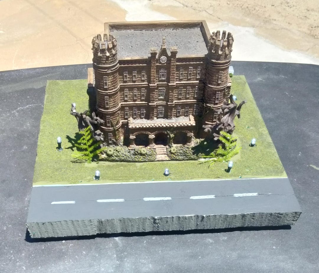 HO 1:87 Scale Model Haunted Penitentiary. - Etsy