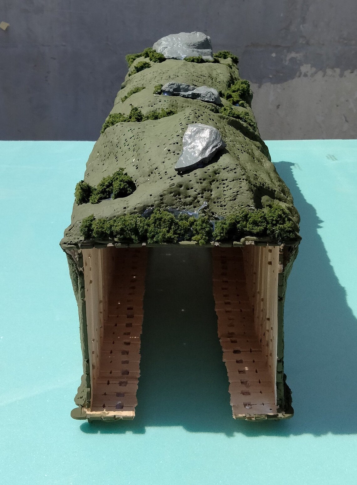 HO 1:87 Scale Model of A Mountain Train Tunnel. - Etsy