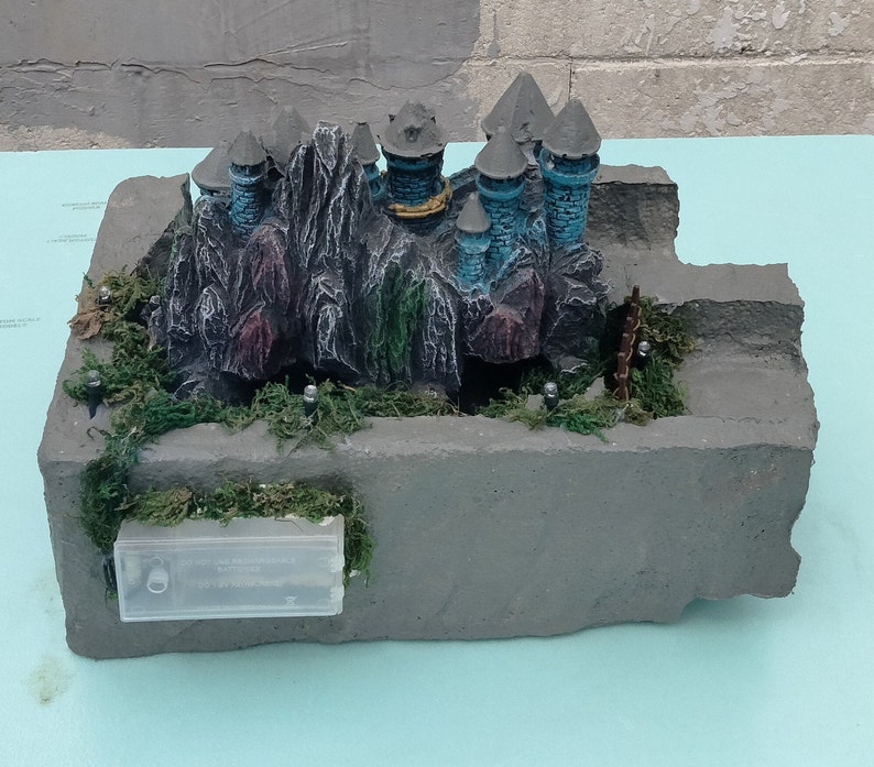HO 1:87 Scale Model of Frankenstein's Castle. | Etsy