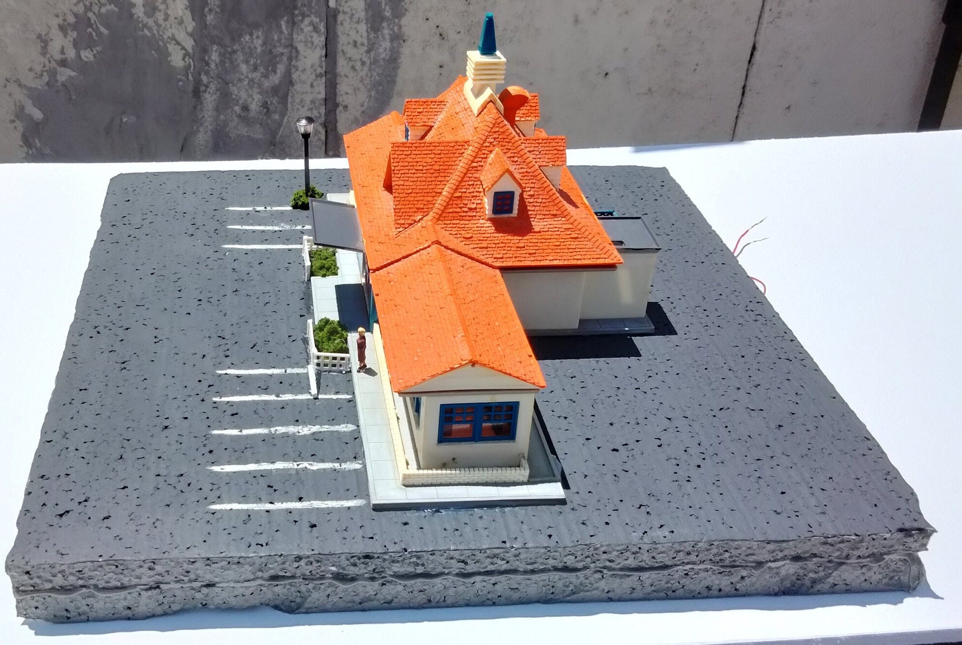 HO 1:87 Scale Model of A Family Restaurant. - Etsy