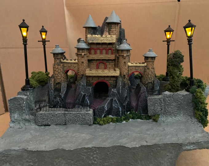 HO 1:87 Scale Model of Dracula's Castle - Etsy