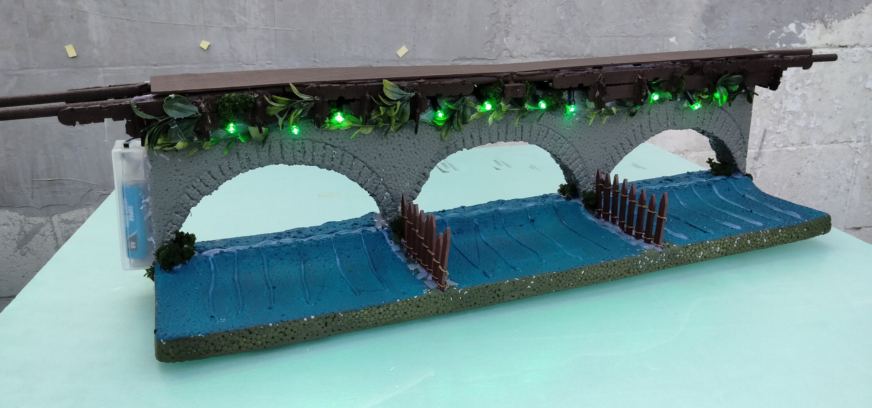 HO 1:87 Scale Model of A 3 Arc Bridge - Etsy