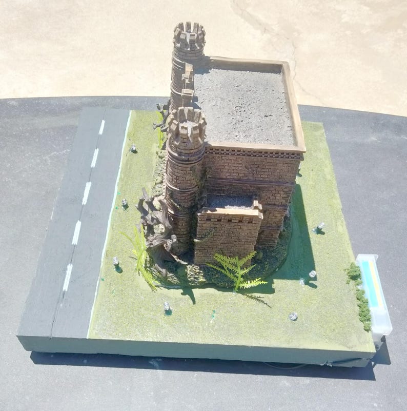 HO 1:87 Scale Model Haunted Penitentiary. - Etsy