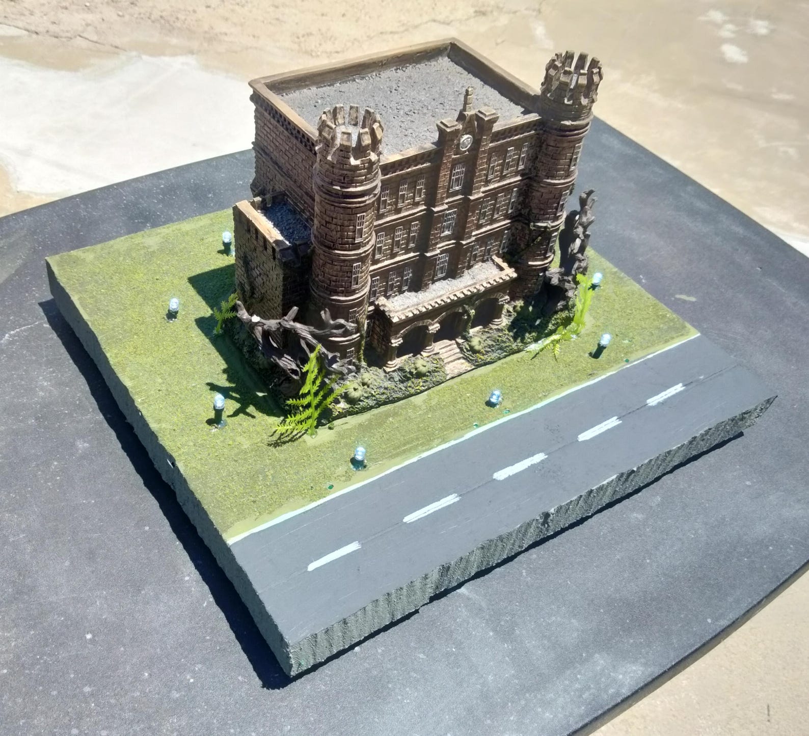 HO 1:87 Scale Model Haunted Penitentiary. - Etsy