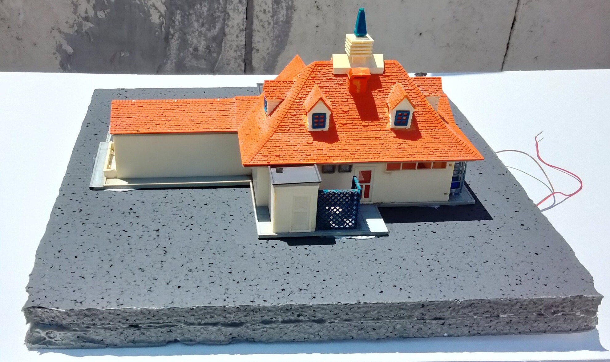 HO 1:87 Scale Model of A Family Restaurant. - Etsy