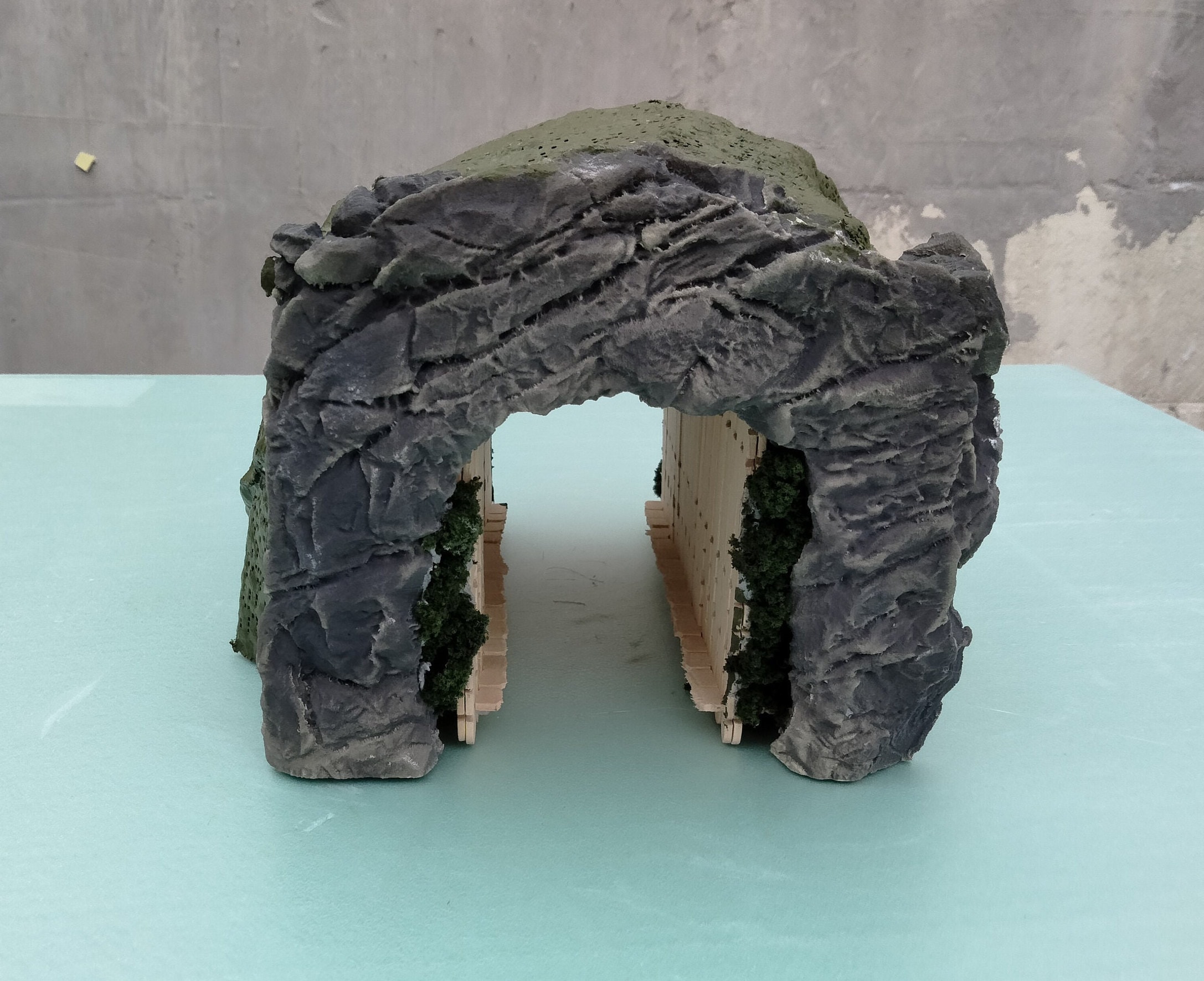 HO 1:87 Scale Model Mountain Train Tunnel - Etsy