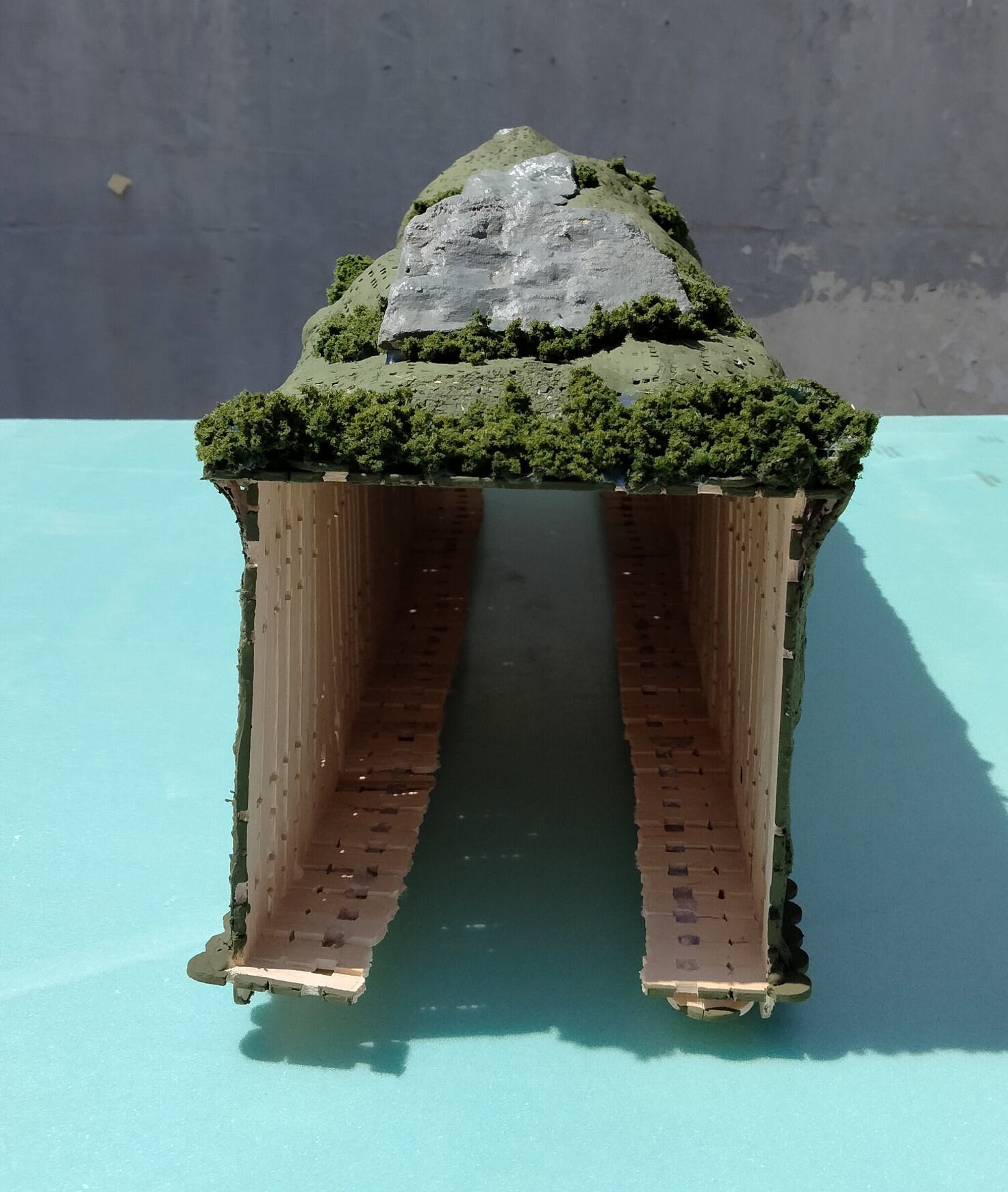 HO 1:87 Scale Model of A Mountain Train Tunnel. - Etsy