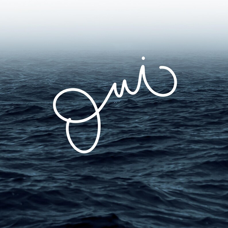 Oui French Calligraphy Lettering SVG Download, Hand Lettered SVG ...