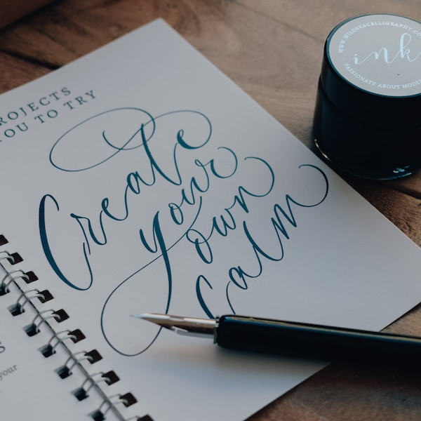 Calligraphy Book - Etsy