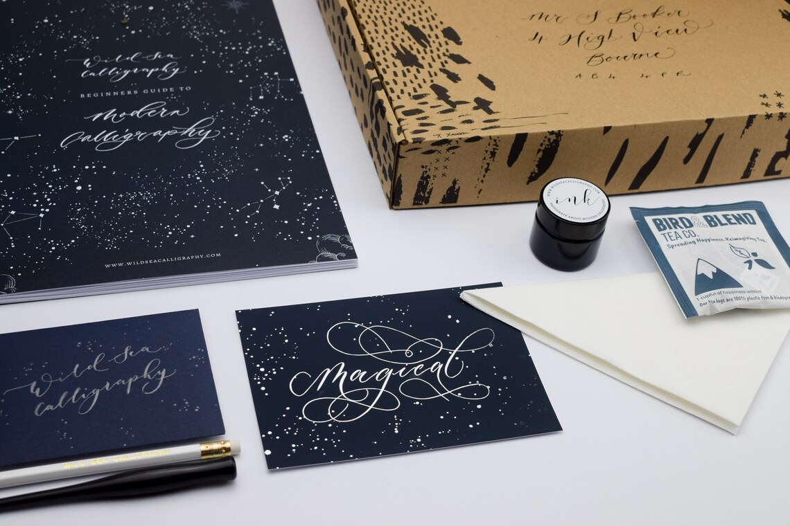 Beginners Modern Calligraphy Kit Modern Calligraphy Kit | Etsy