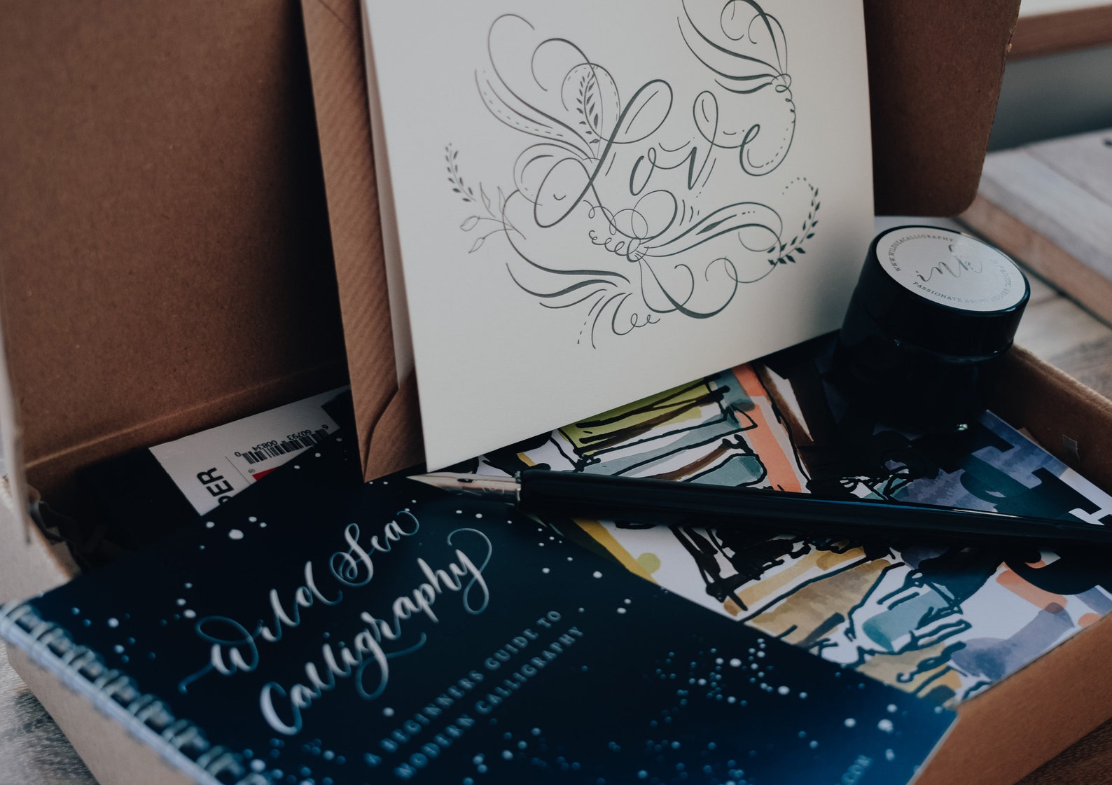 Beginners Modern Calligraphy Kit Modern Calligraphy Kit - Etsy