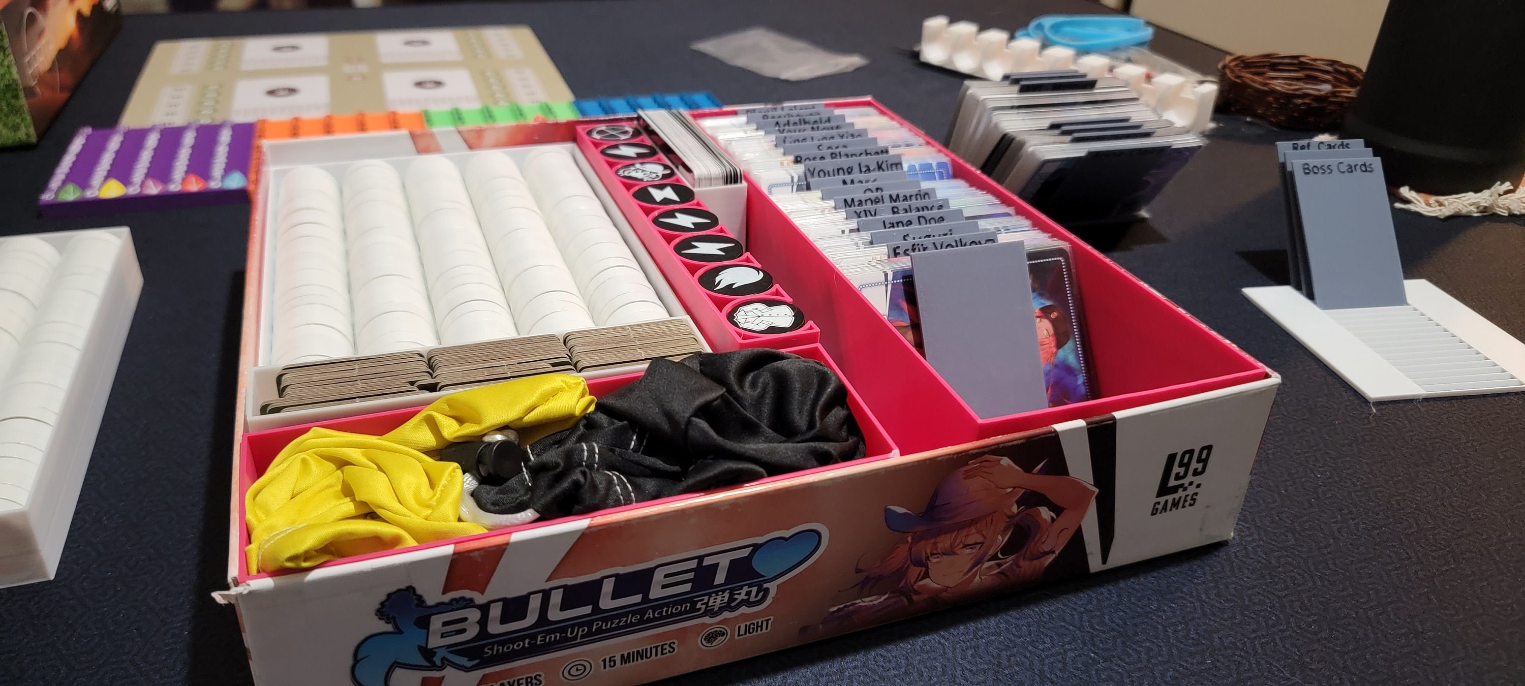 Bullet (board Game) Heart, Orange, Star & Deluxe Tokens 3D Printed ...