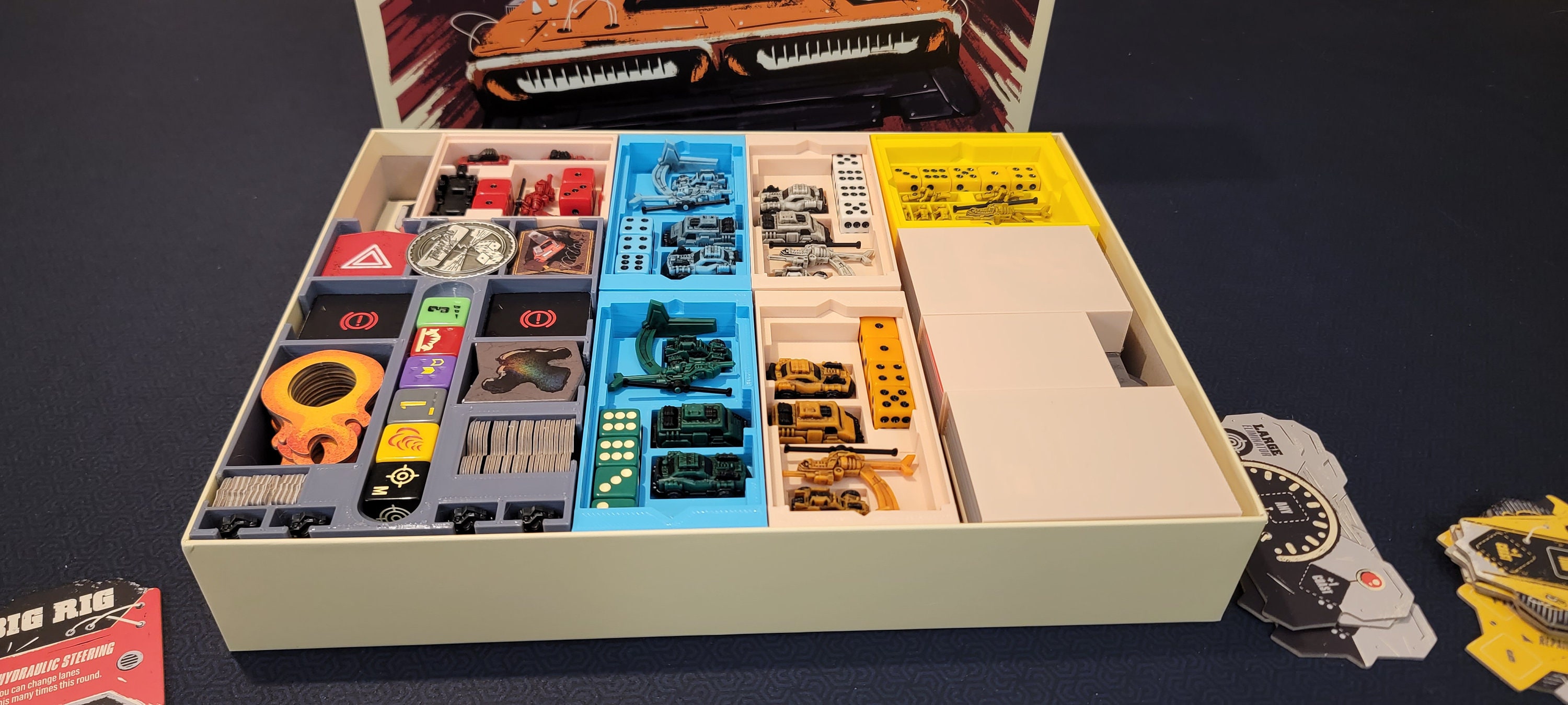 Thunder Road Vendetta 3D Printed Insert for Base Game and All ...