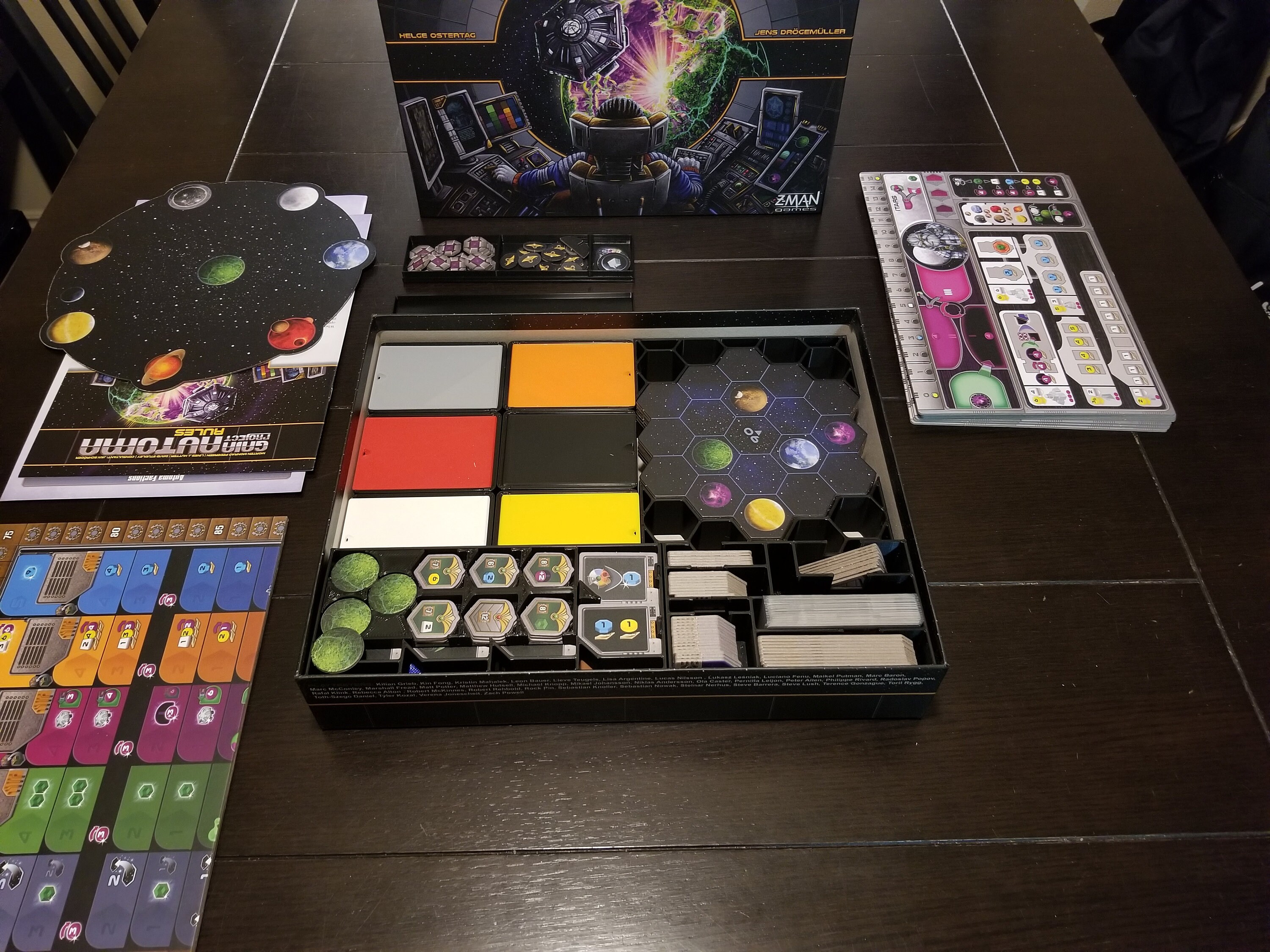 Gaia Project 3D Printed Insert Individual Player Boxes - Etsy