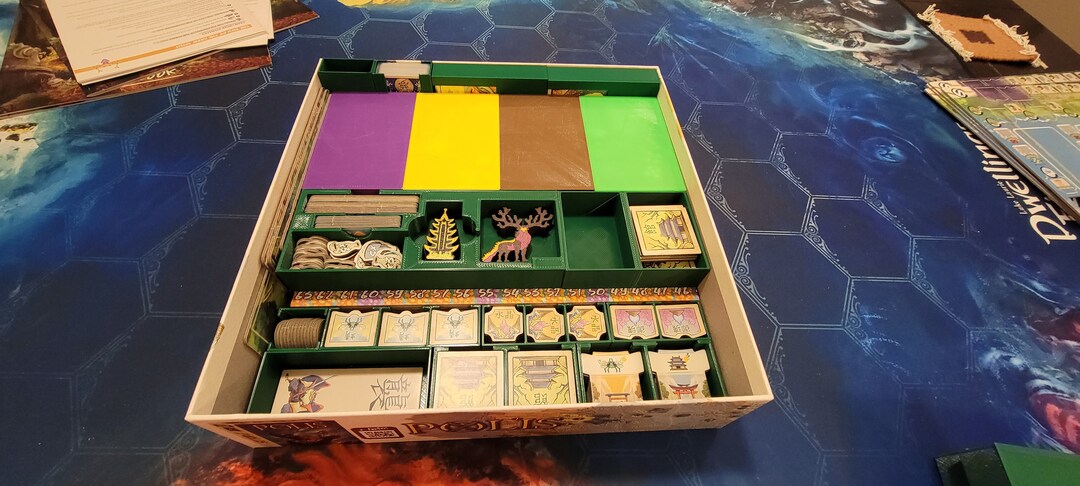Bitoku 3D Printed Organizer (supports Sleeved Cards) - Etsy