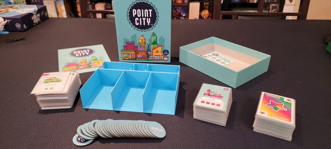 Point City Board Game 3D Printed Insert/organizer - Etsy