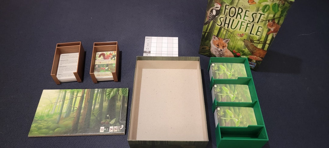 Forest Shuffle 3D Printed Insert/organizer - Supports Alpine Expansion ...