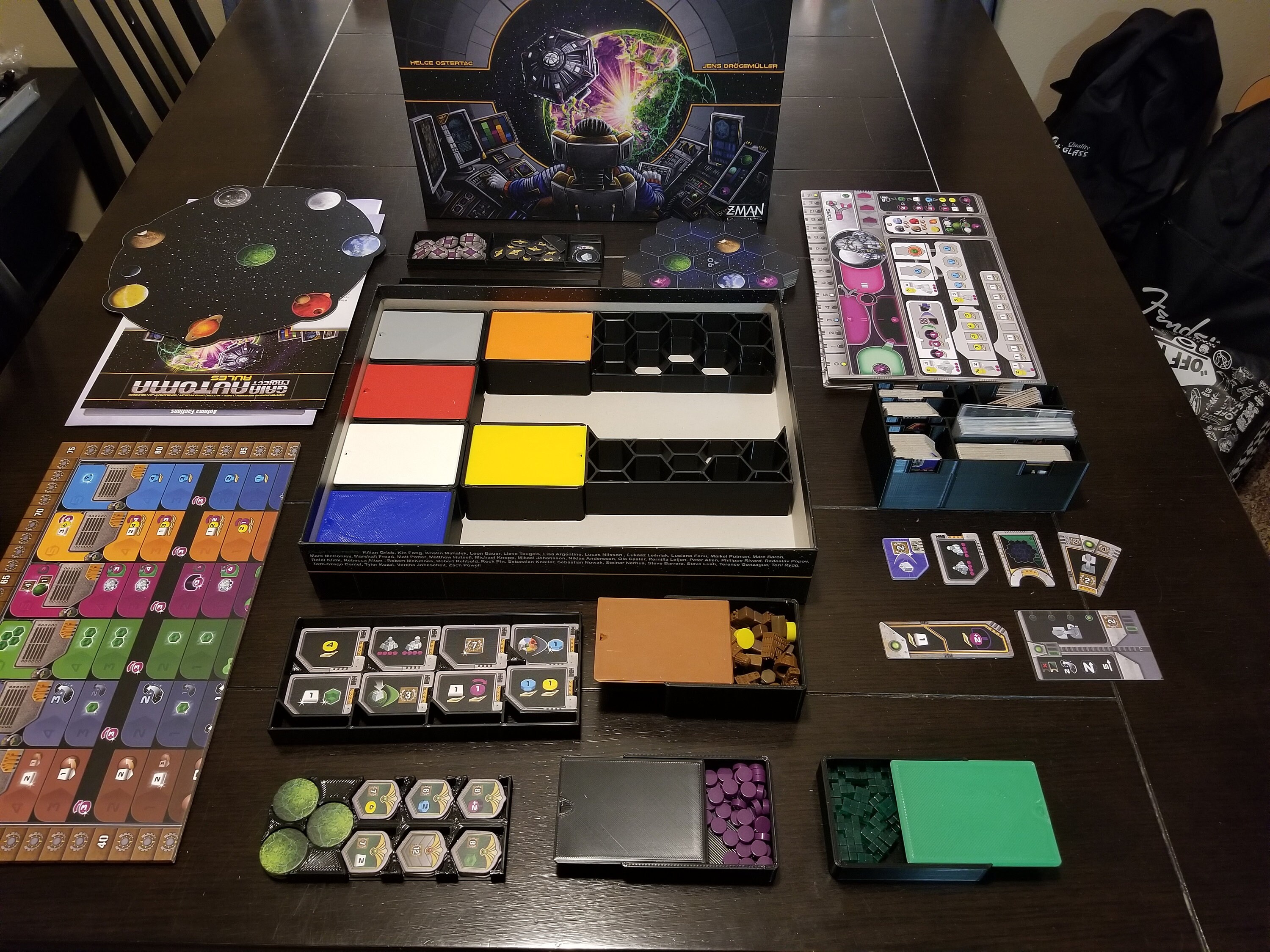 Gaia Project 3D Printed Insert Individual Player Boxes - Etsy