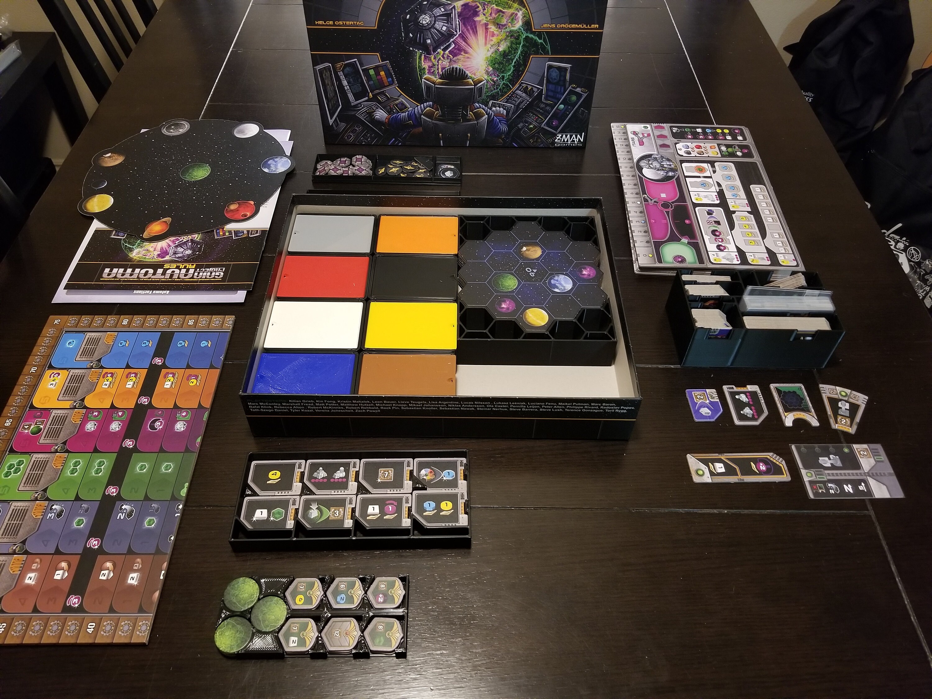 Gaia Project 3D Printed Insert Individual Player Boxes - Etsy