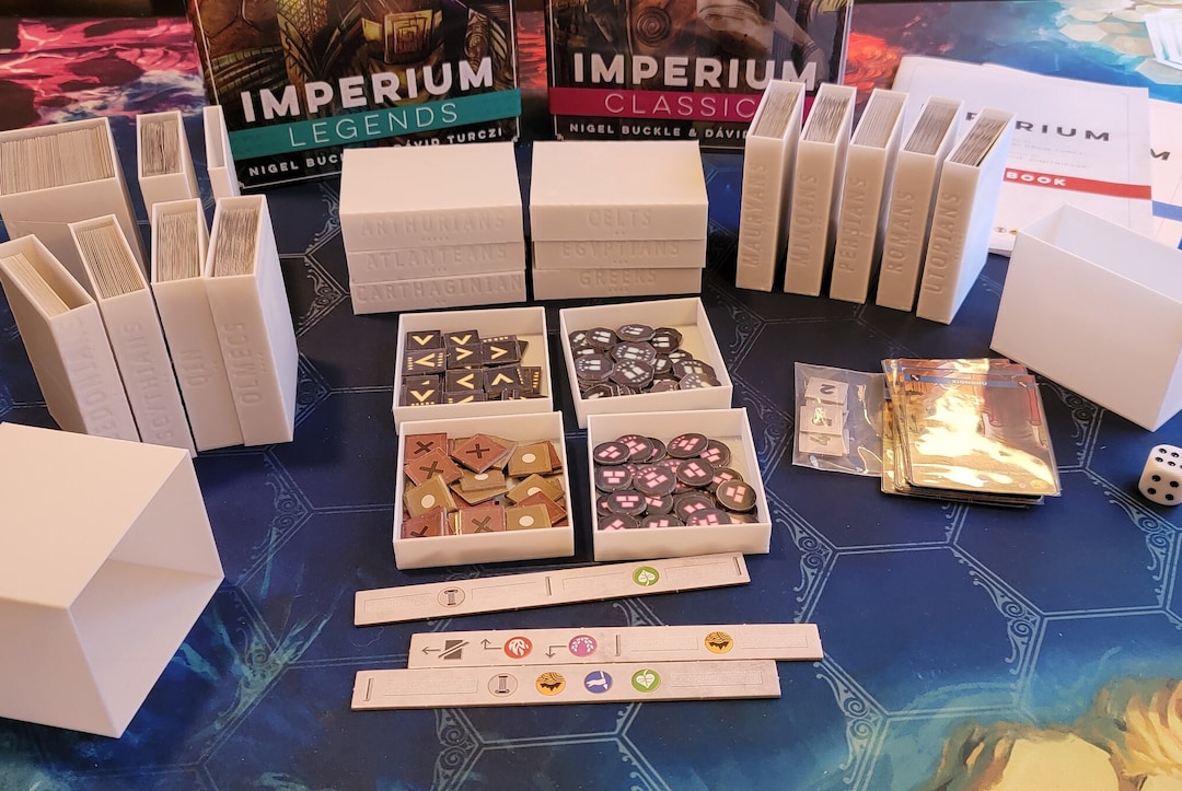Imperium Classics & Legends 3D Printed Insert - Supports Both Games ...