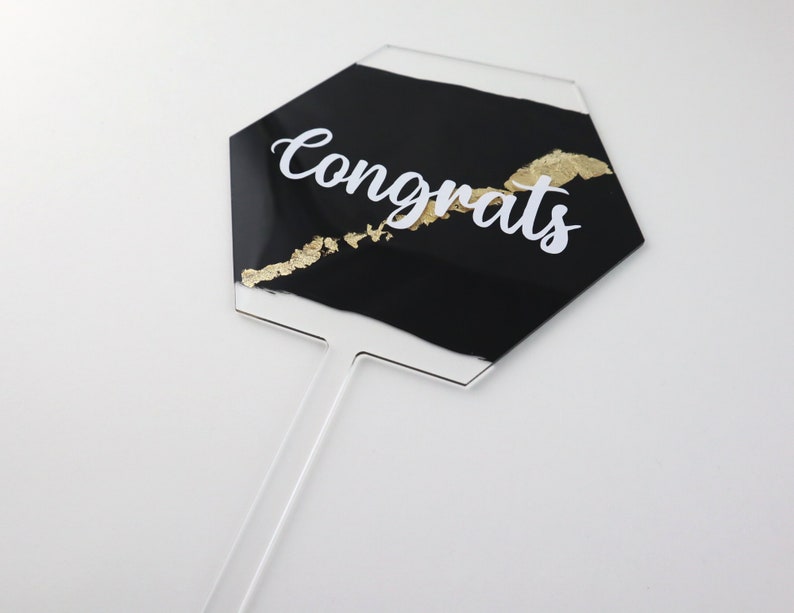 Congrats Cake Topper, New Job Cake Topper, Graduation Cake Topper, Job ...