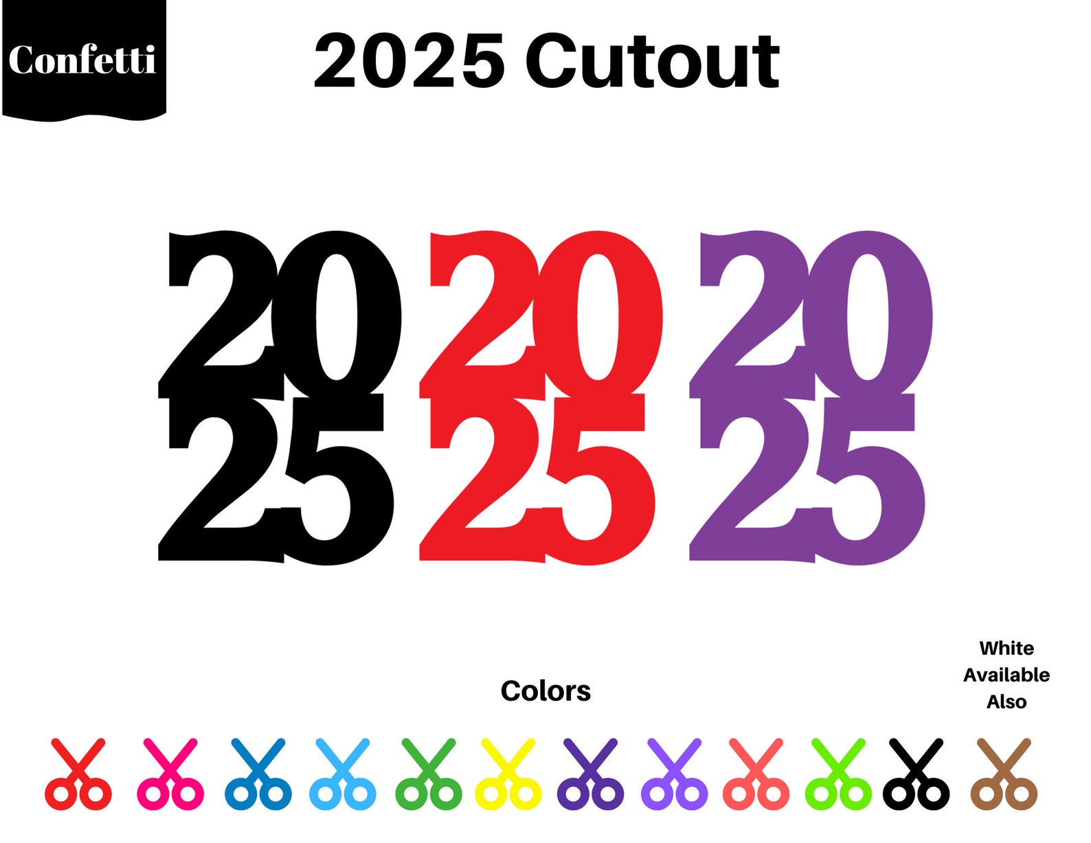30 2025 Cutout, 2025 Decorations, 2025 Die Cut, Die Cut Shapes, Die Cut Paper Shapes, Class of ...